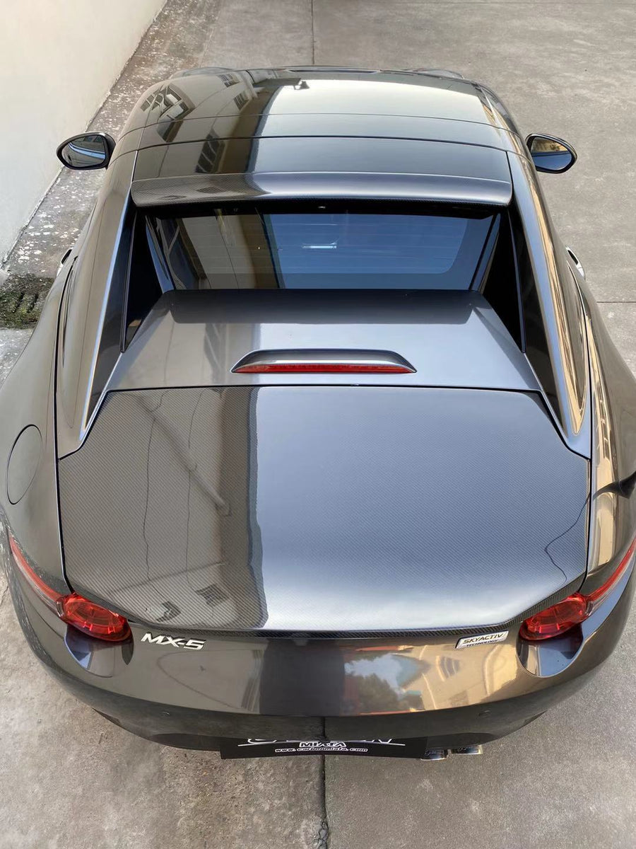 Carbon Miata Trunk with Ducktail for ND Miata RF – SpeedCircuit