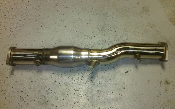SpeedCircuit 3" High Flow Cat Pipe for EVO X (EVO 10)